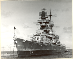 The German Heavy Cruiser Prinz Eugen